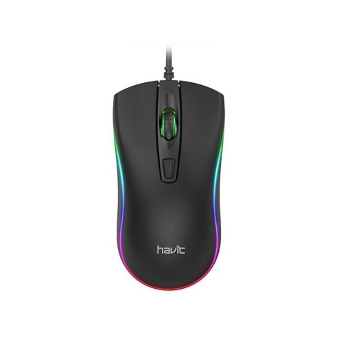 Havit HV-MS72 USB2.0 LED Gaming Optical Mouse – Black | Techmania